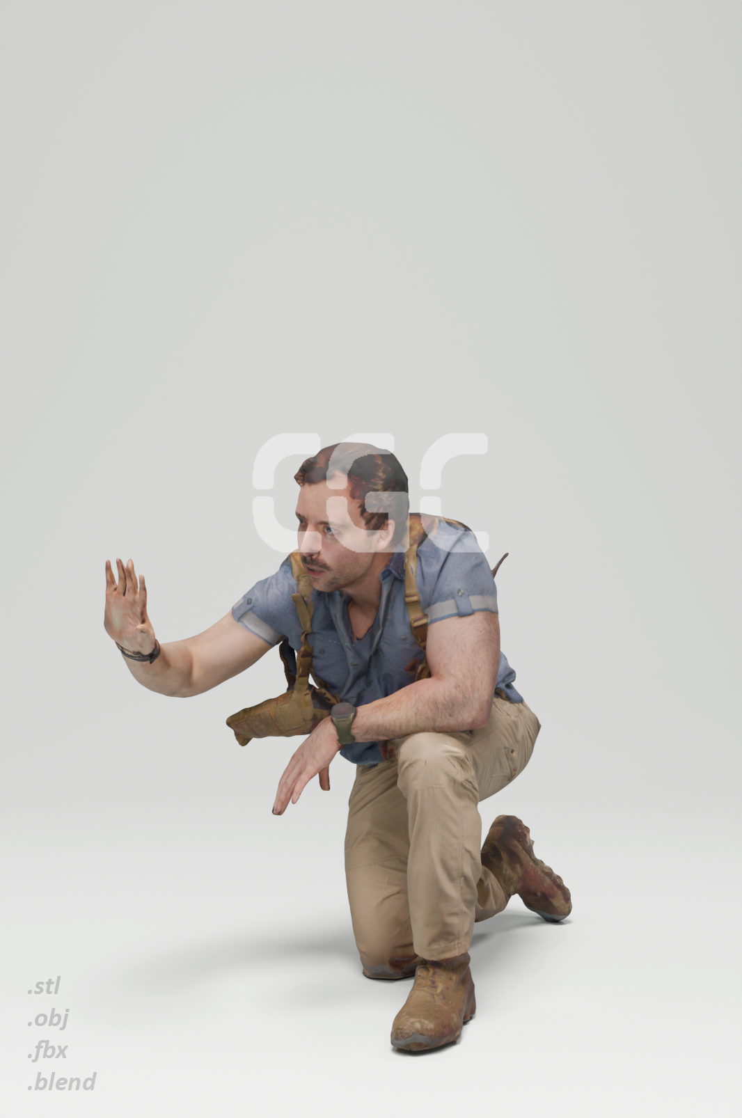 3D Model Jeremy Explorer 1 – CG Characters