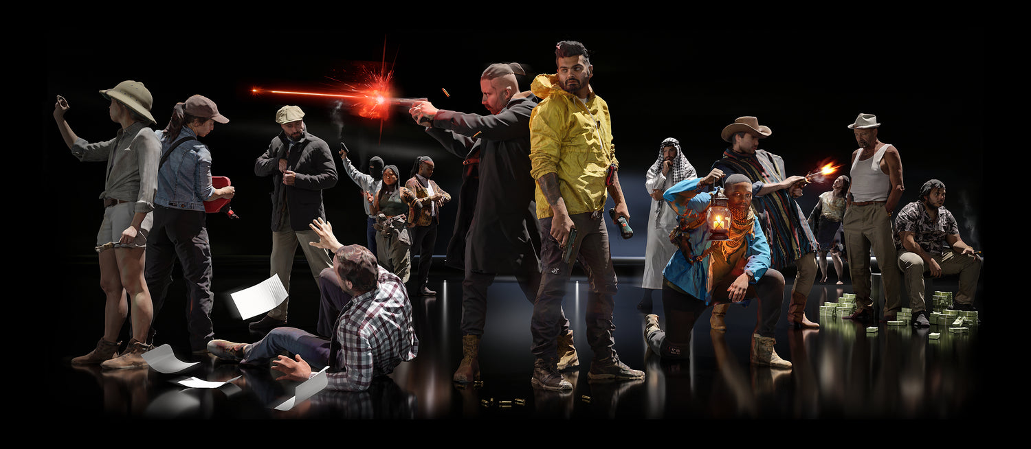 CG Characters - Photoscanned Models of Characters for 3D Artists