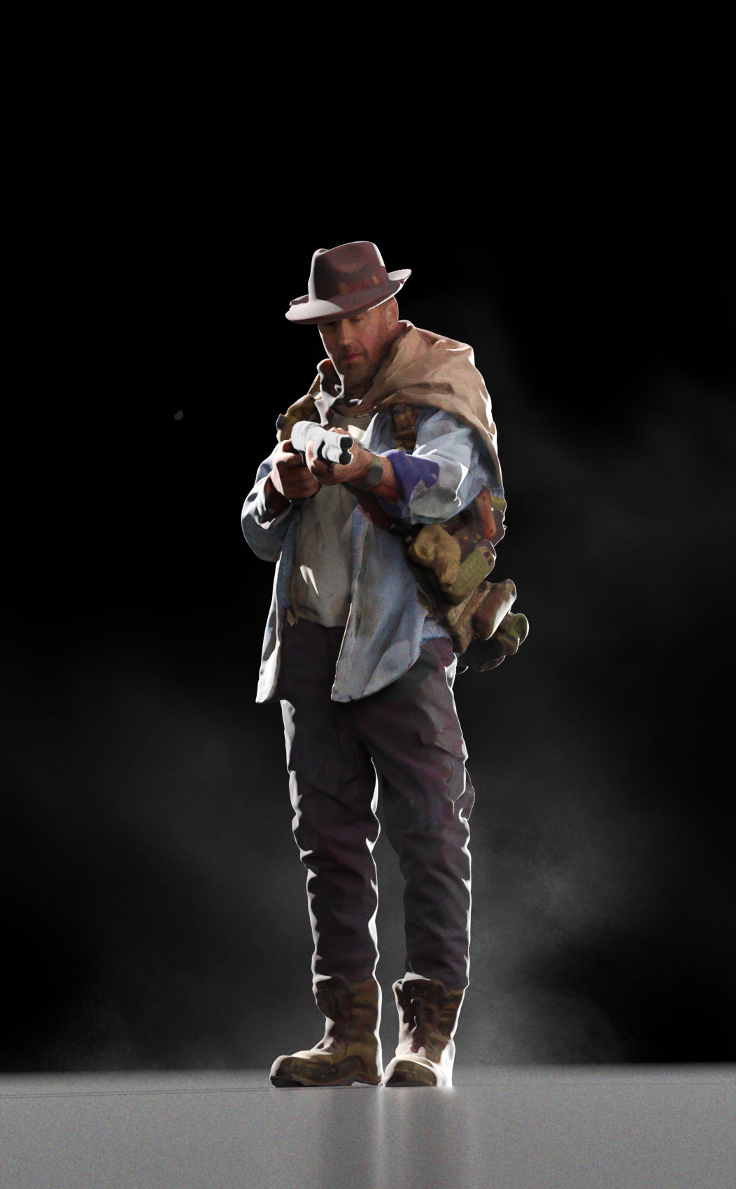 3D Model Scott Apocalypse Survivor 1 – CG Characters