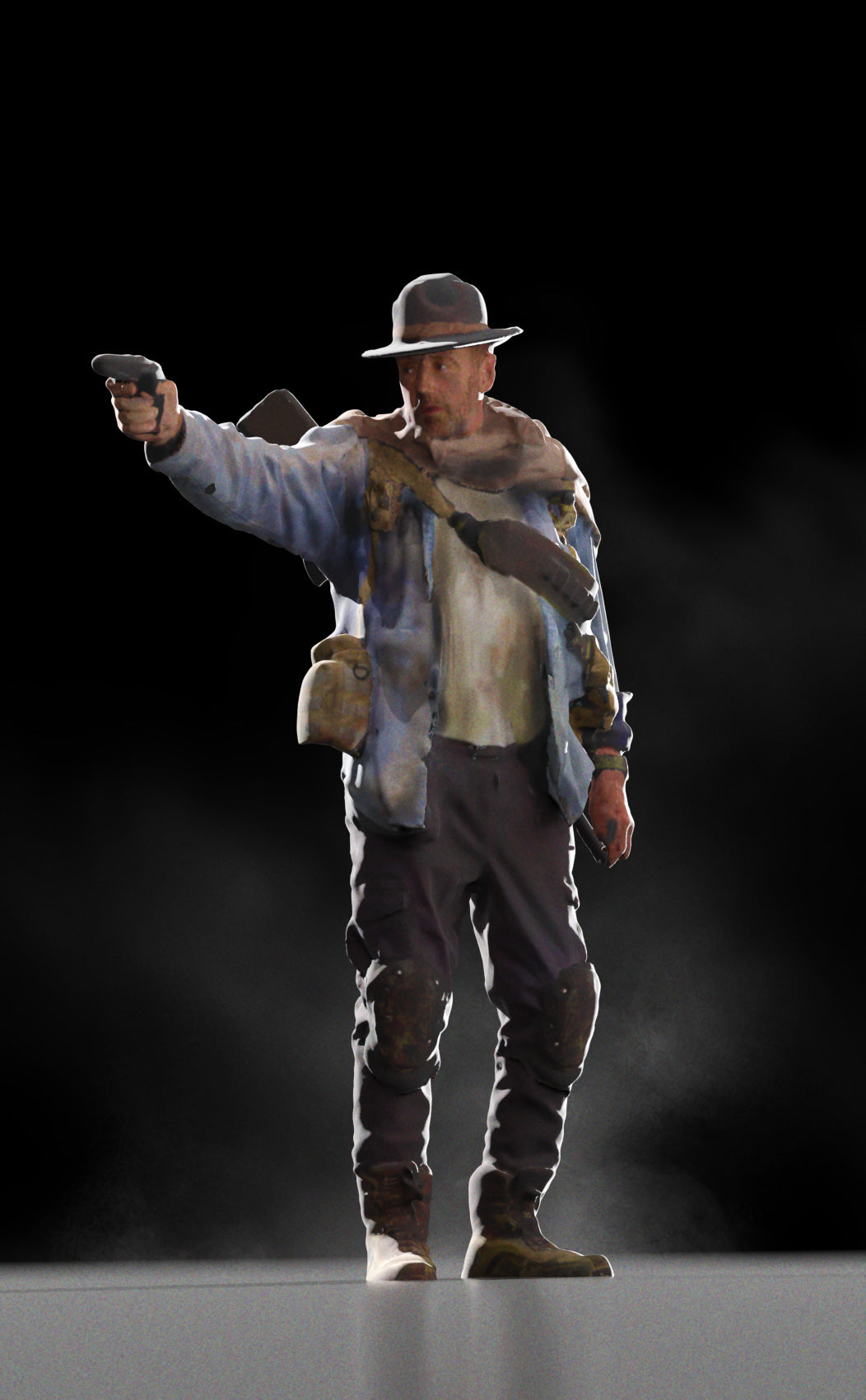 3D Model Scott Apocalypse Survivor 2 – CG Characters