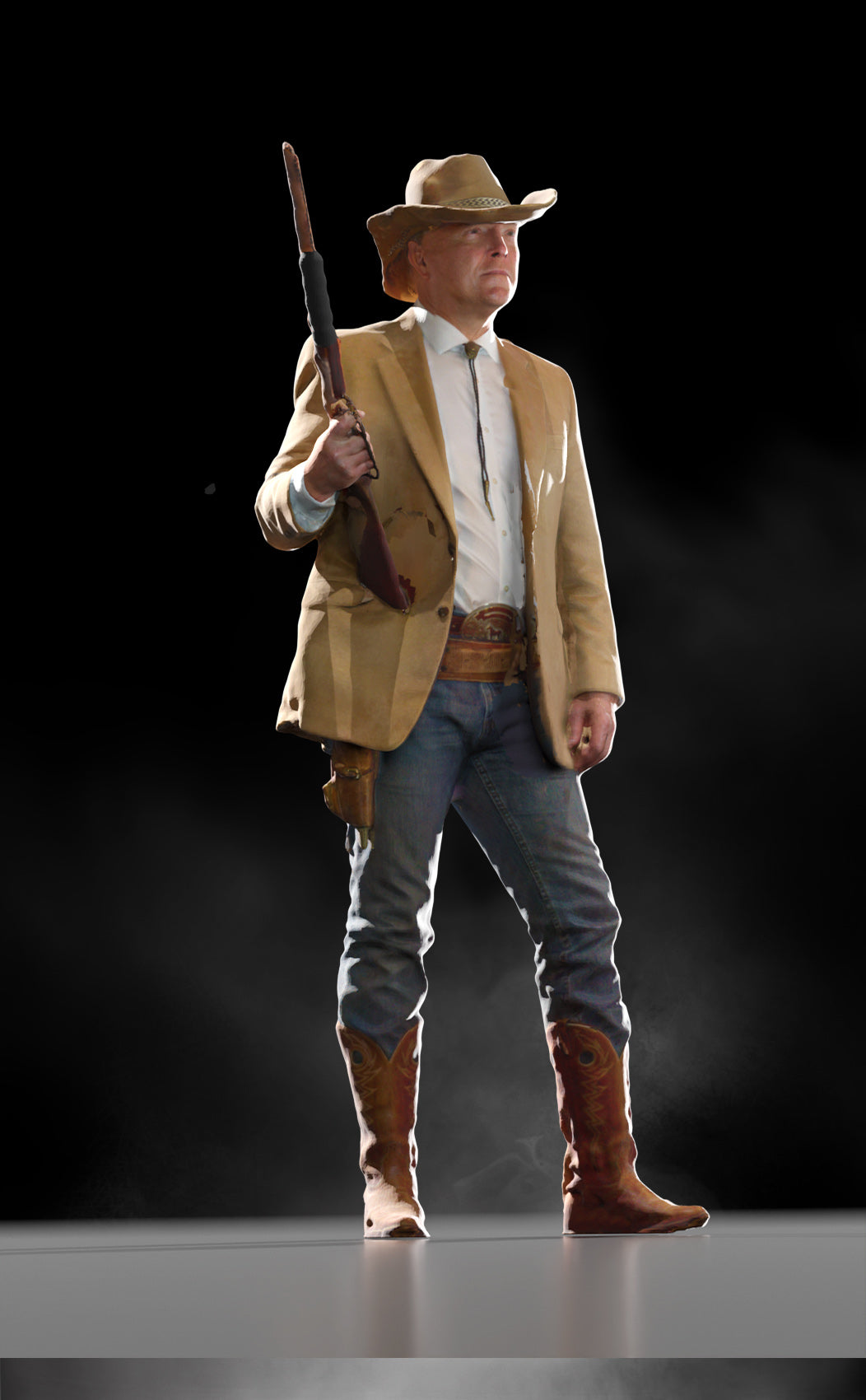 3D Model David western 1 – CG Characters