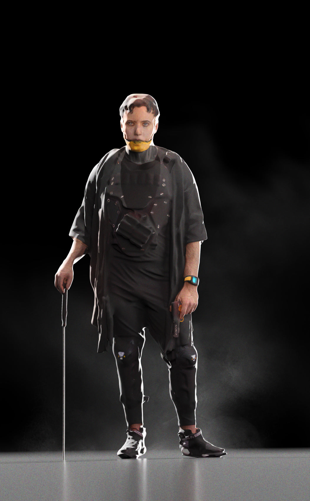 3D Model Cyberninja 3 – CG Characters