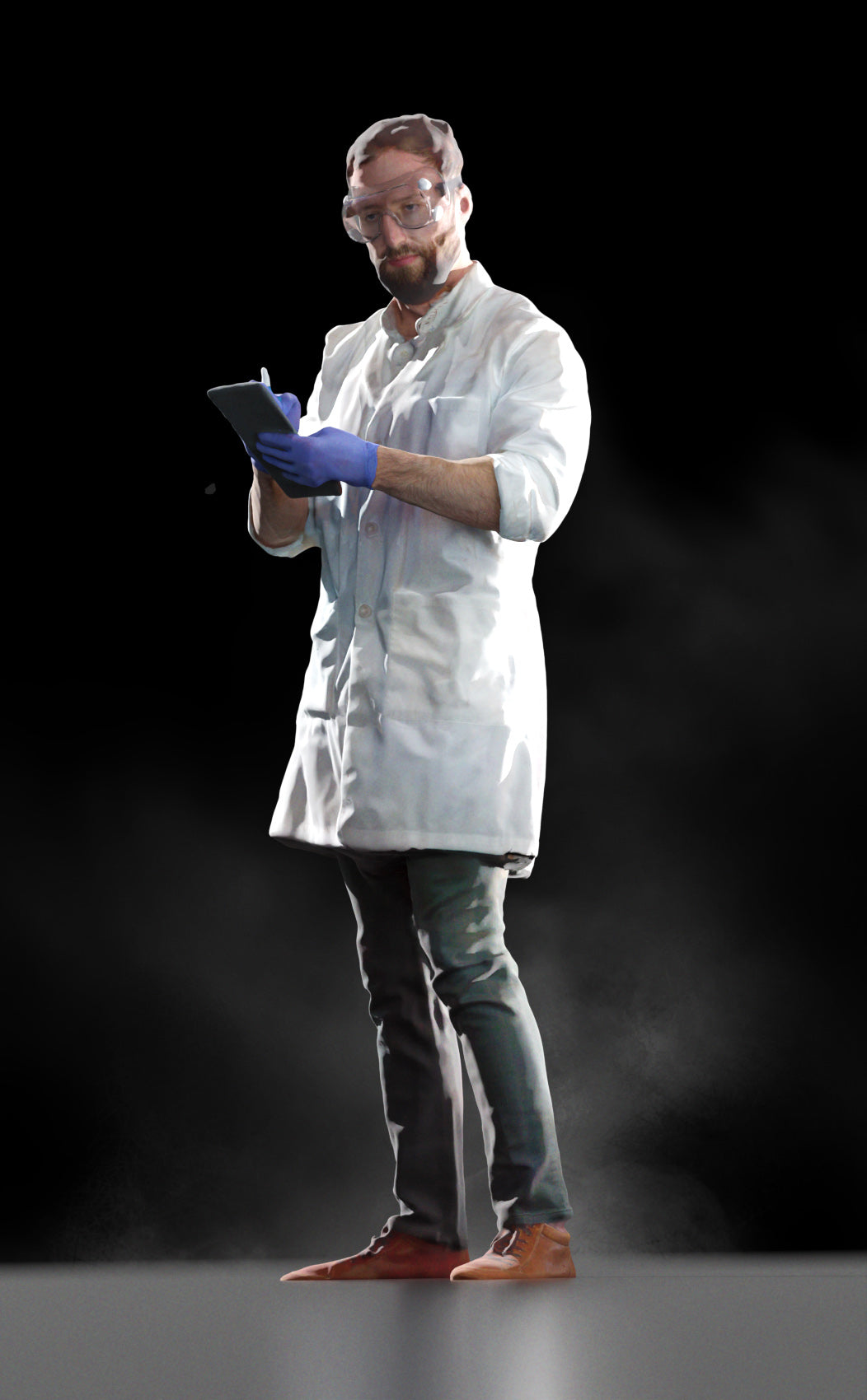 3D Model Justin Scientist 1 – CG Characters