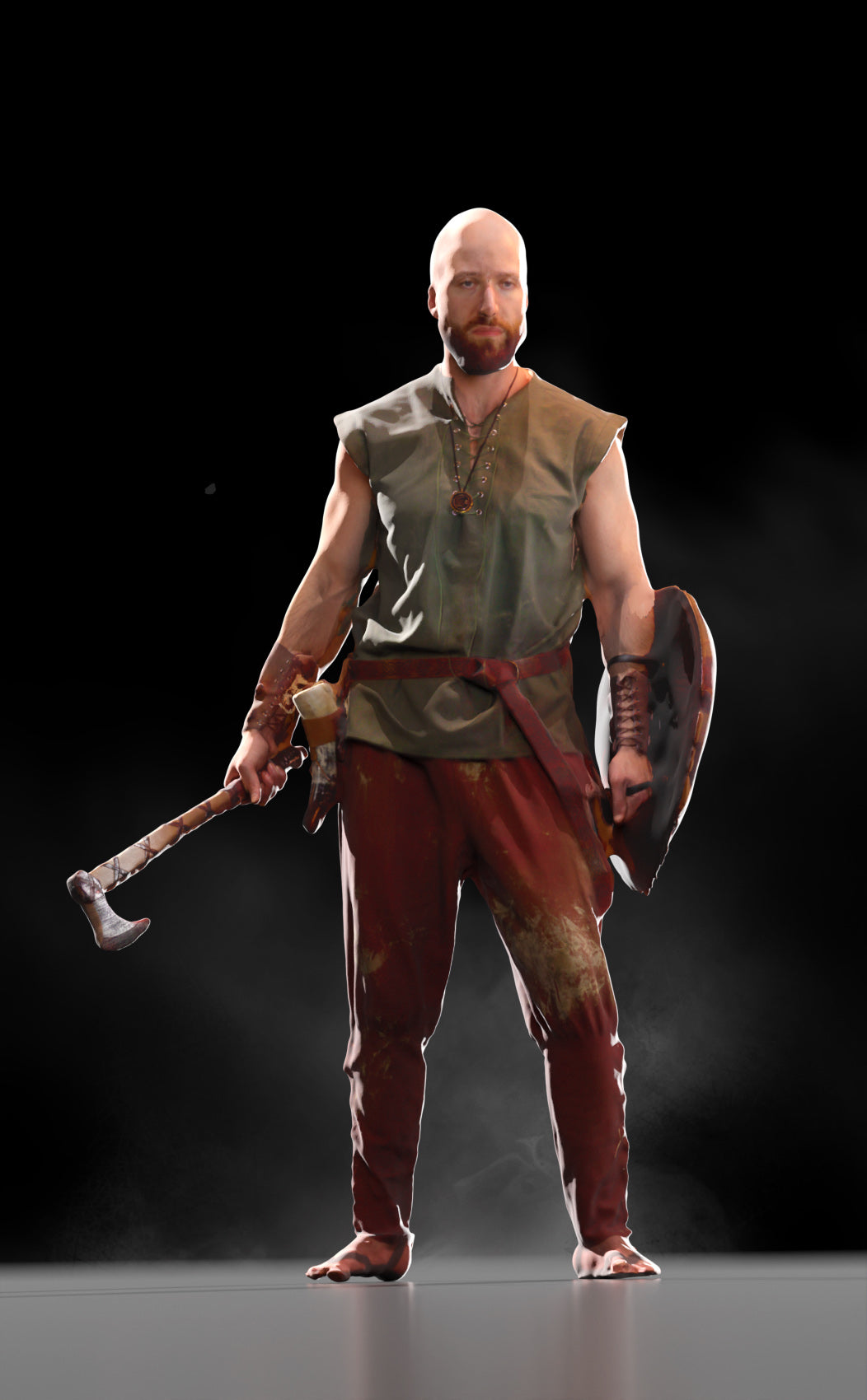 3D Model Justin Viking 3 – CG Characters