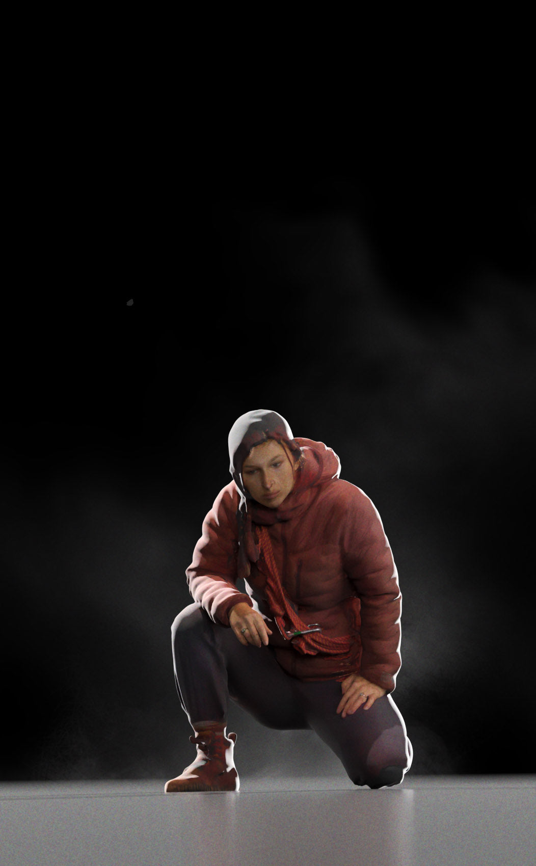 3D Model Mountaineer Female 2 – CG Characters