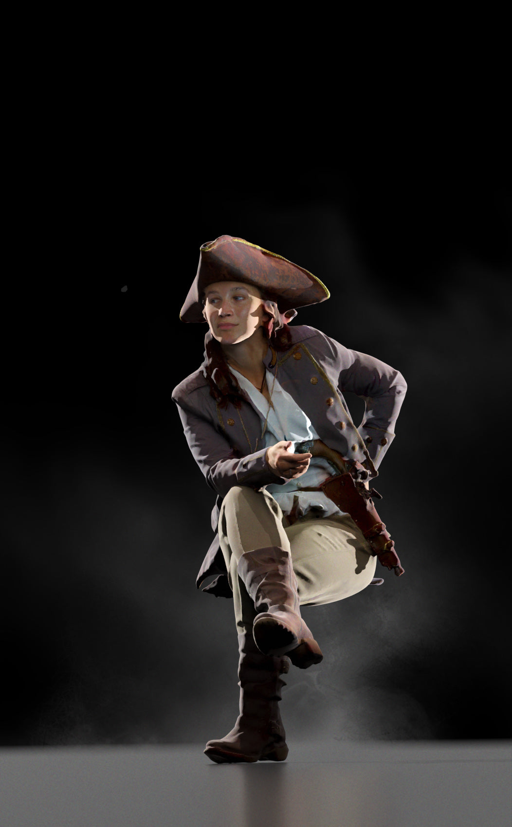Pirate 3D Model for Blender and 3D Digital Art and illustration – CG ...