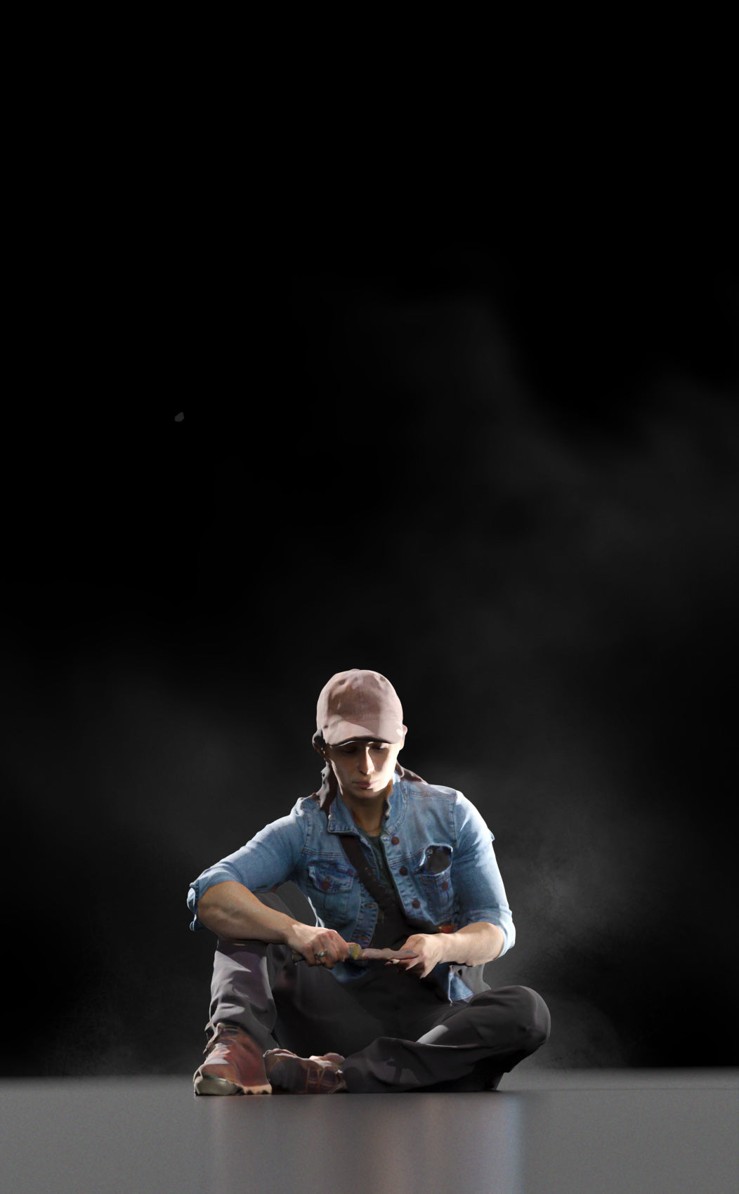 3D Model Mary Post Apocalypse 3 – CG Characters