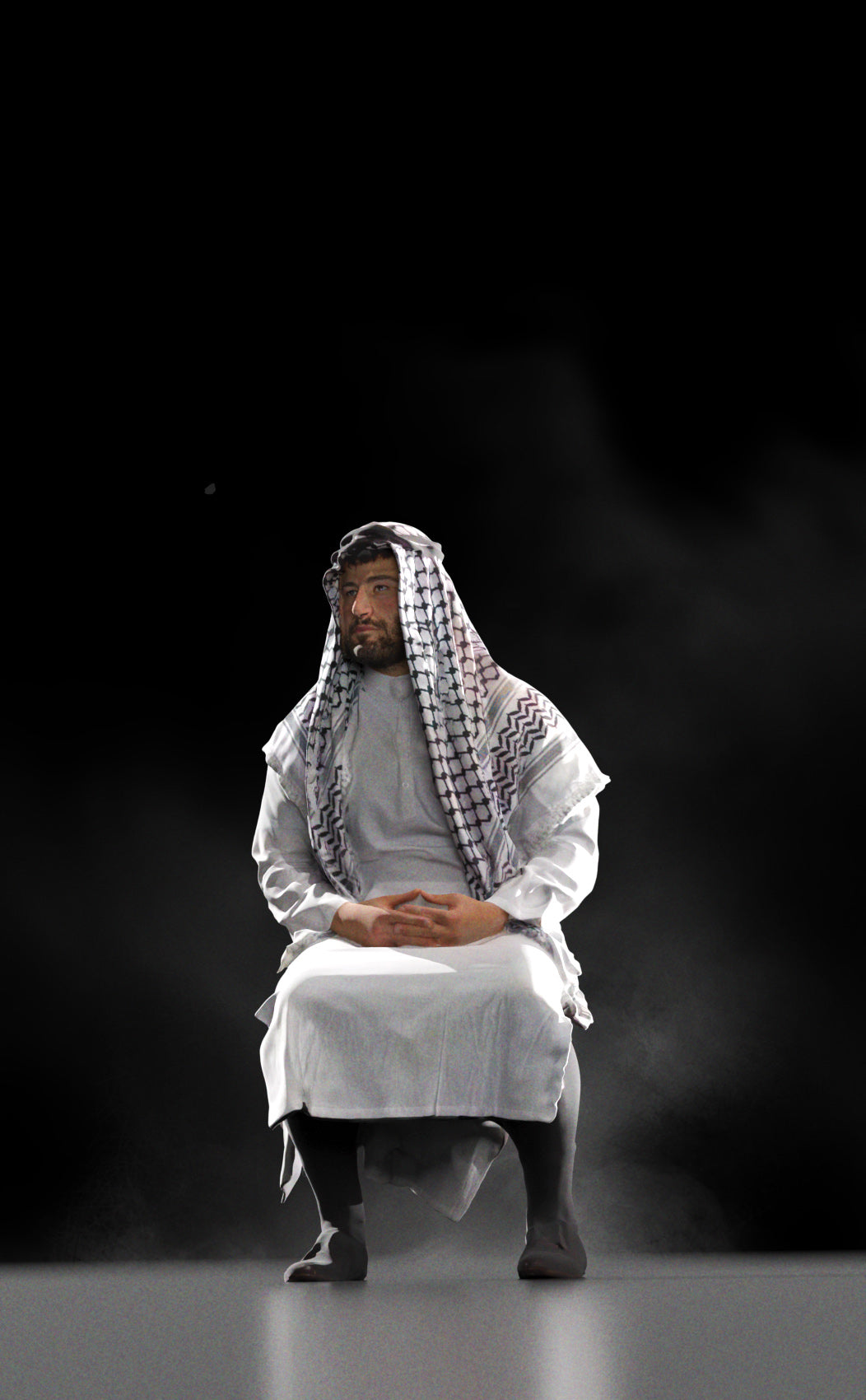 3D Model Middle Eastern Male 2 – CG Characters