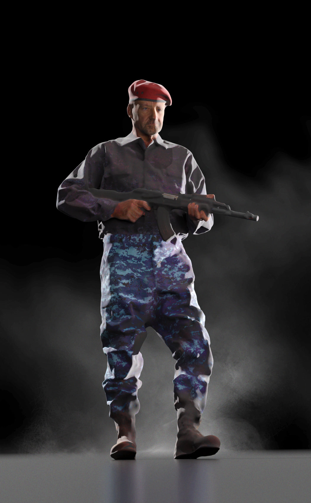 scott mercenary 2 – CG Characters