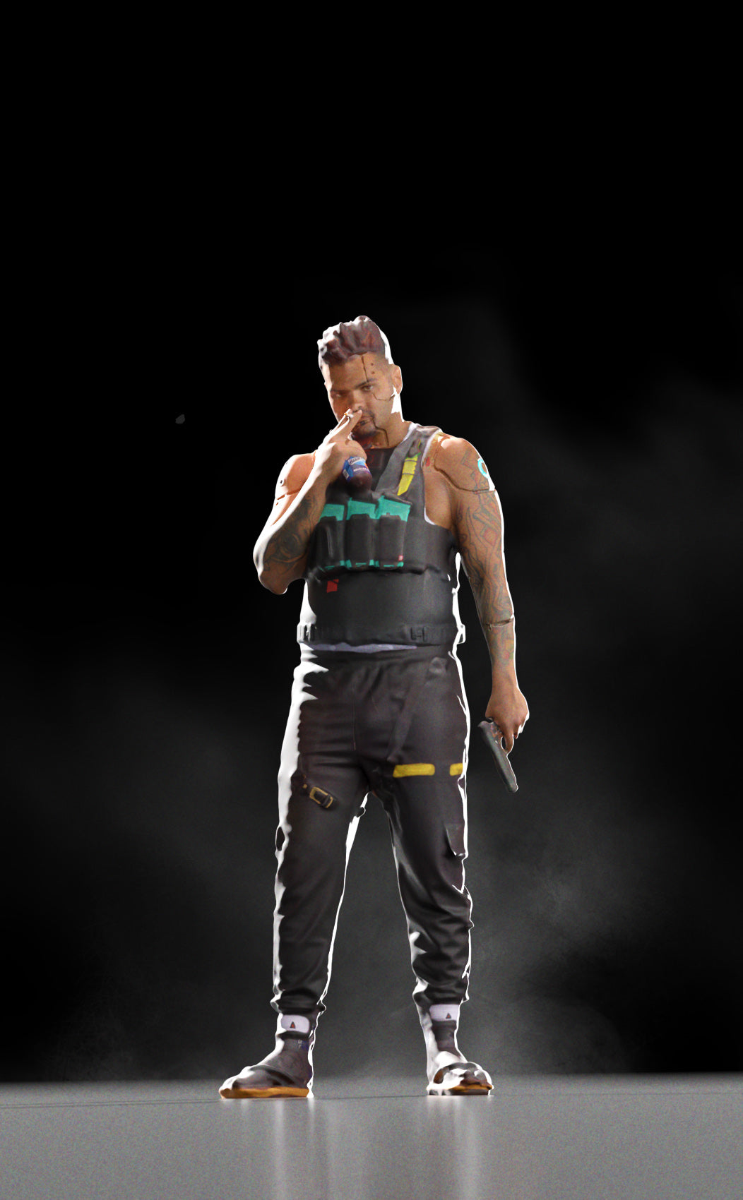 3D Model Steven Cyber Punk 2 – CG Characters